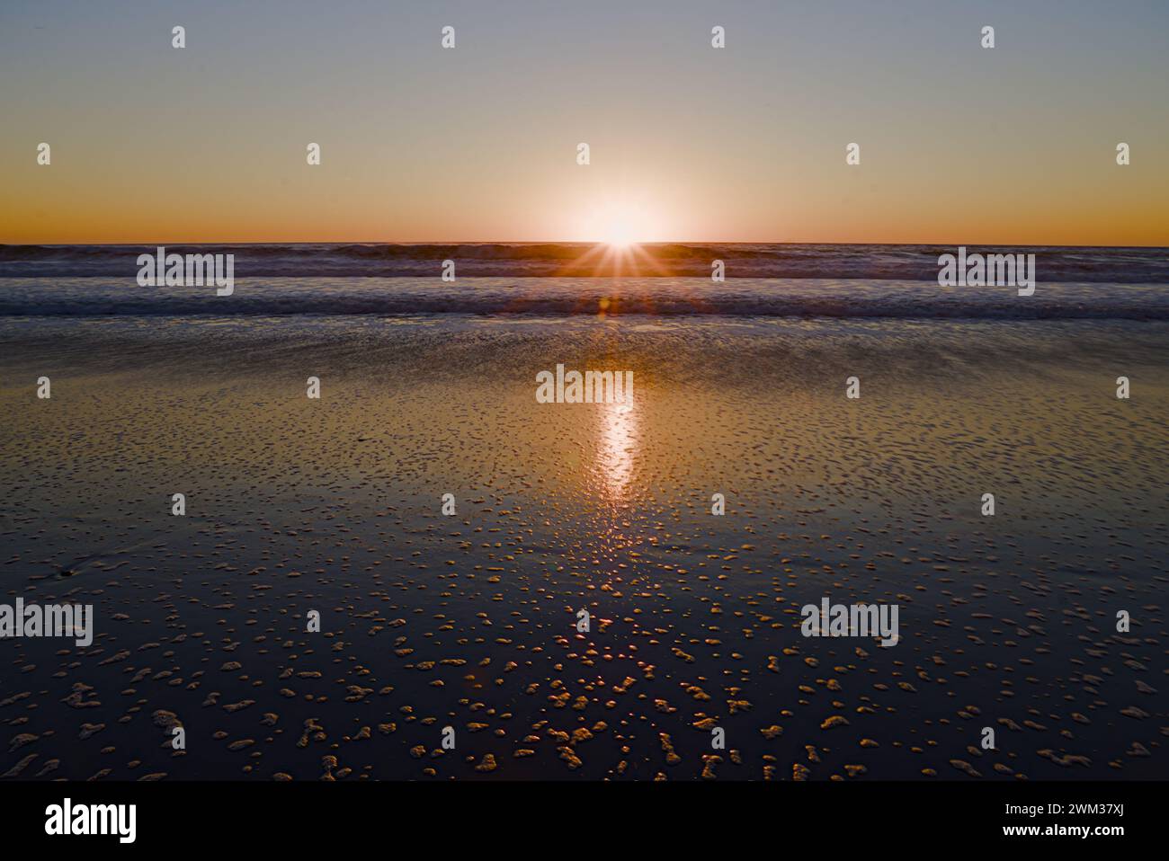 Sunset at Wildcat beach in Point Reyes National Seashore Stock Photo ...