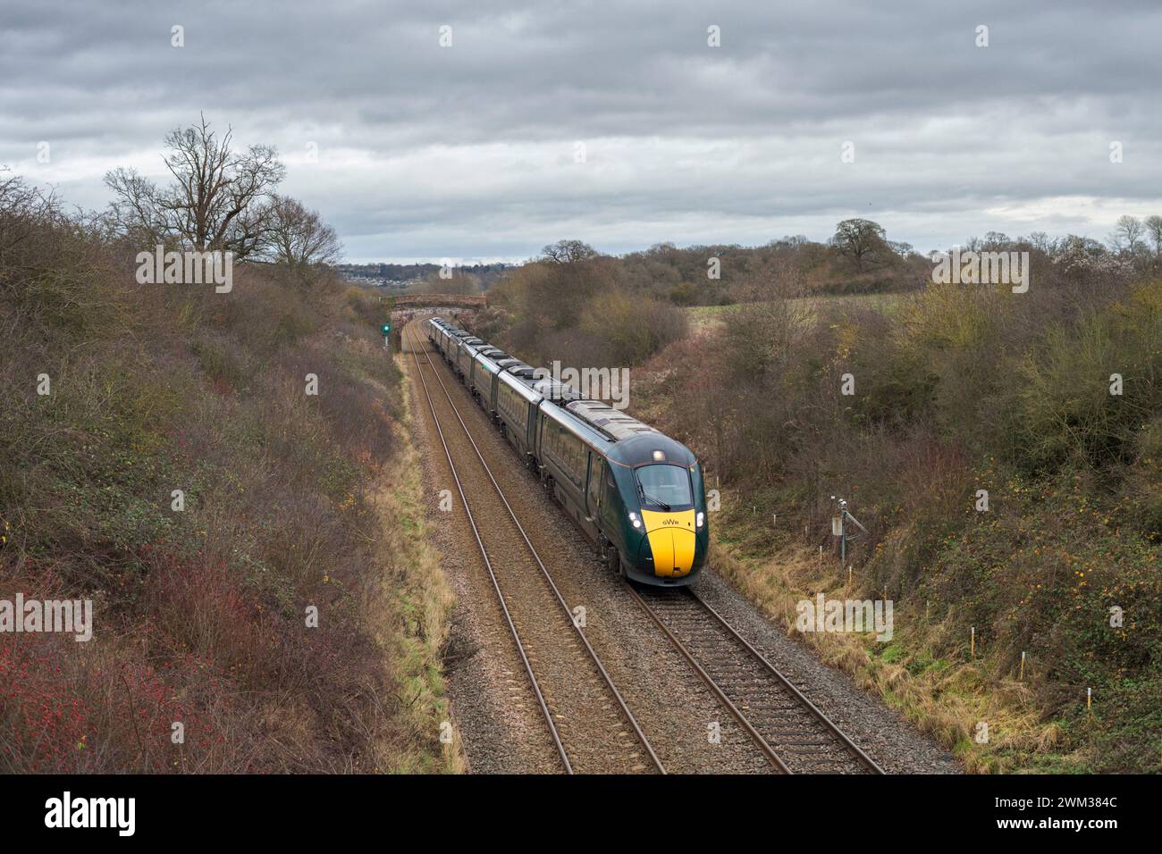 First Great Western railway bi - mode Intercity Express ( IEP ) train ...
