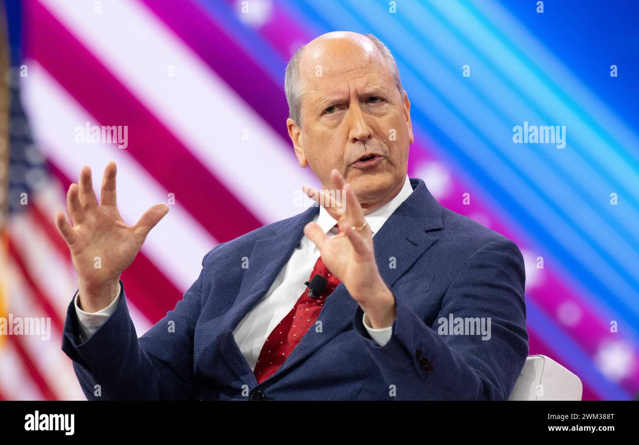Maryland, USA. 23rd Feb 2024. United States Representative Dan Bishop ...