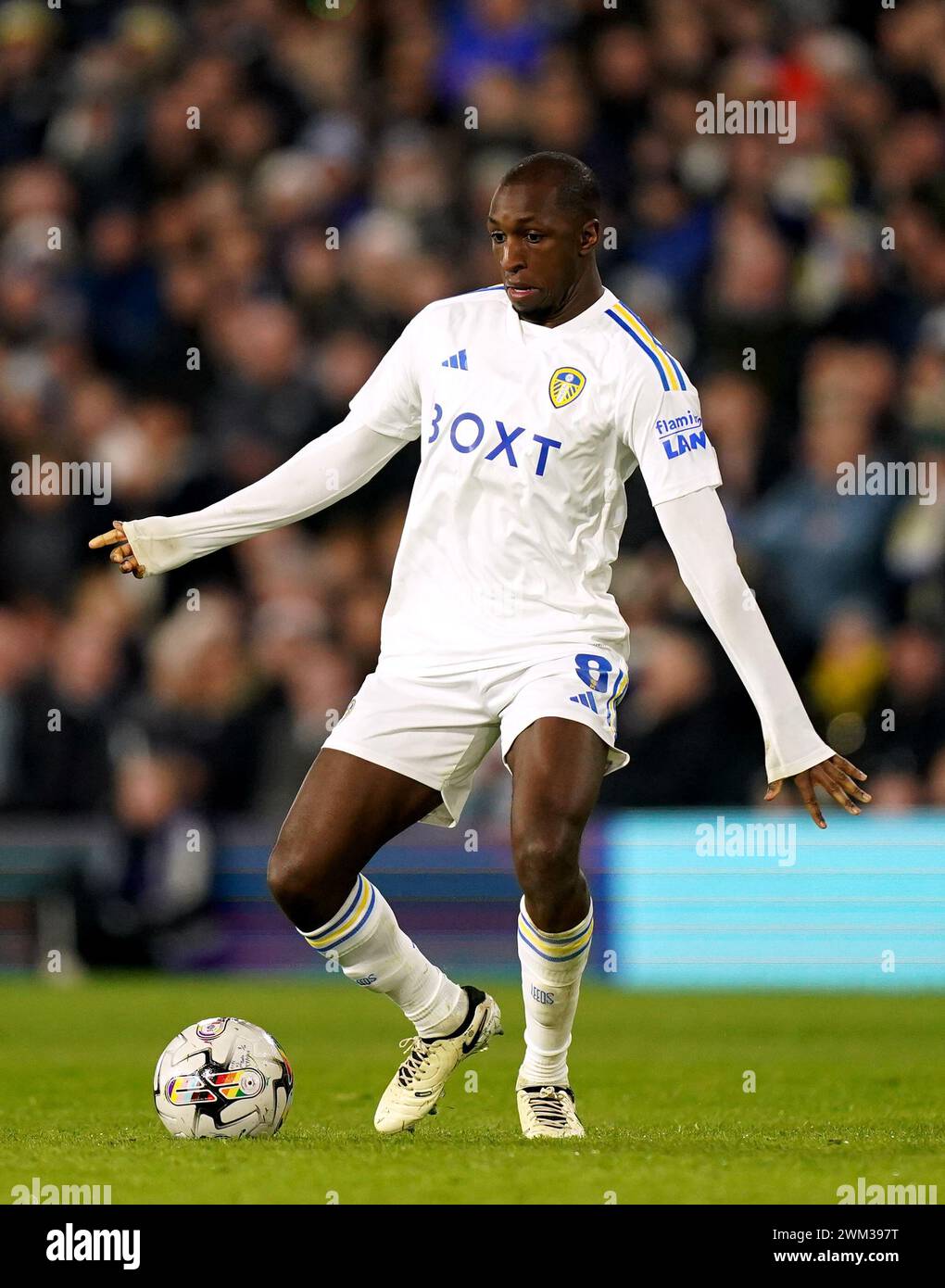 Leeds United's Glen Kamara during the Sky Bet Championship match at ...