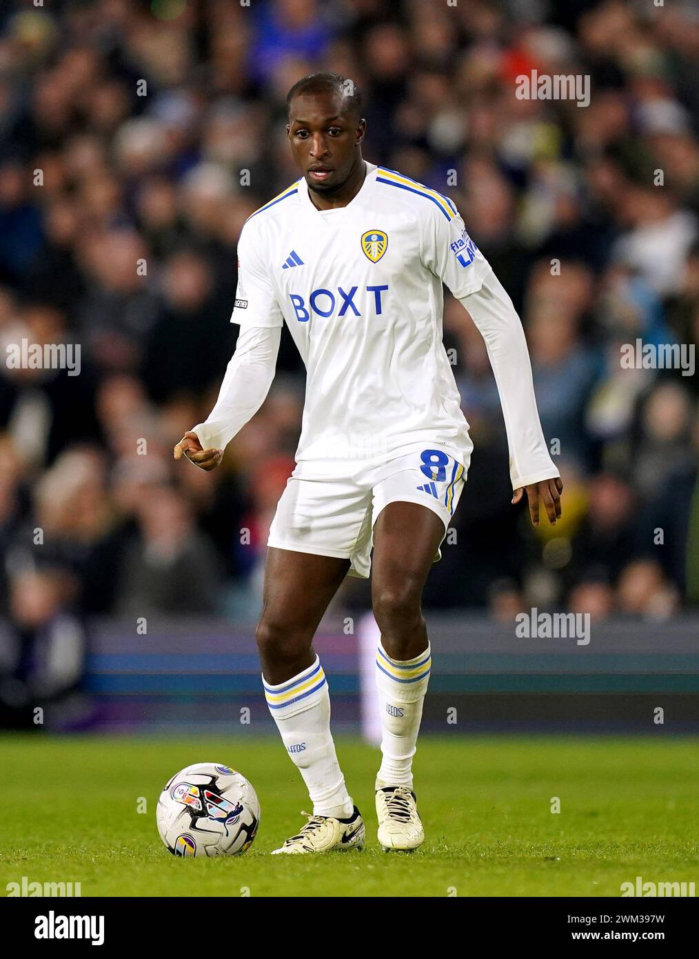 Leeds United's Glen Kamara during the Sky Bet Championship match at ...
