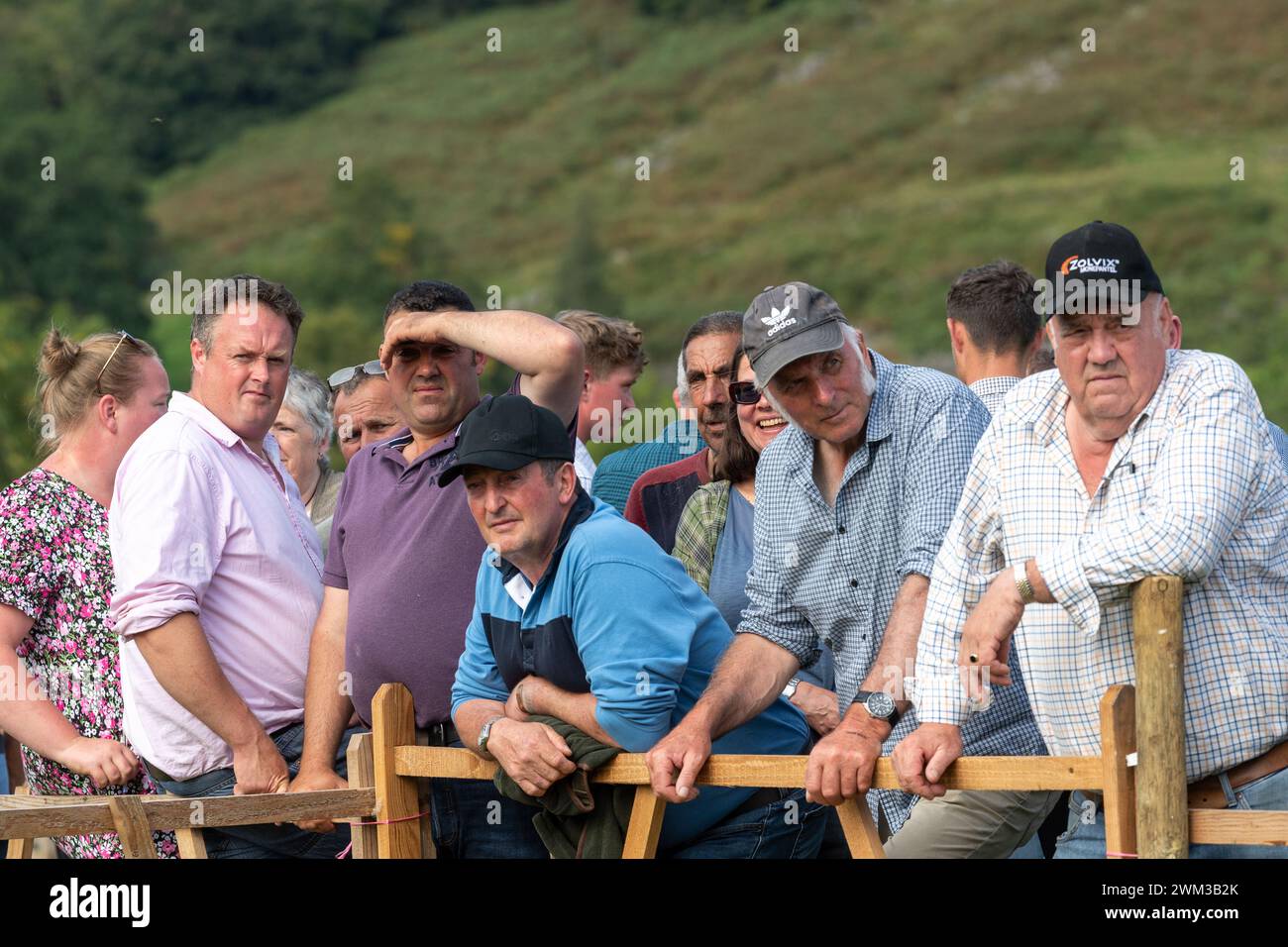 Muker Show held in the village of Muker in Swaledale, Yorkshire Dales ...