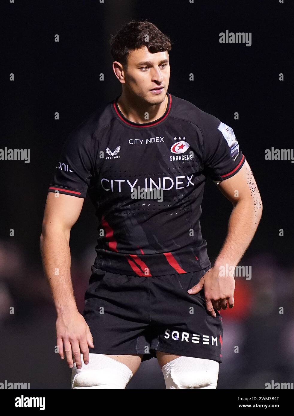 Saracens’ Juan Martin Gonzalez during the friendly match at the StoneX ...