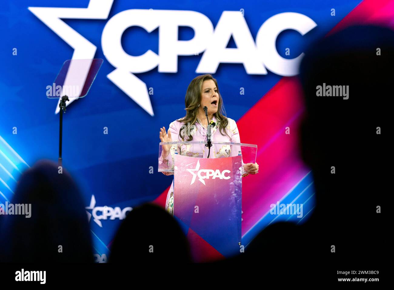 Republican Conference Chair Rep. Elise Stefanik, R-N.Y., speaks during ...