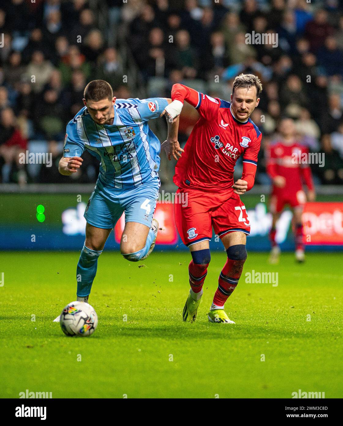 23rd February 2024; Coventry Building Society Arena, Coventry, England ...