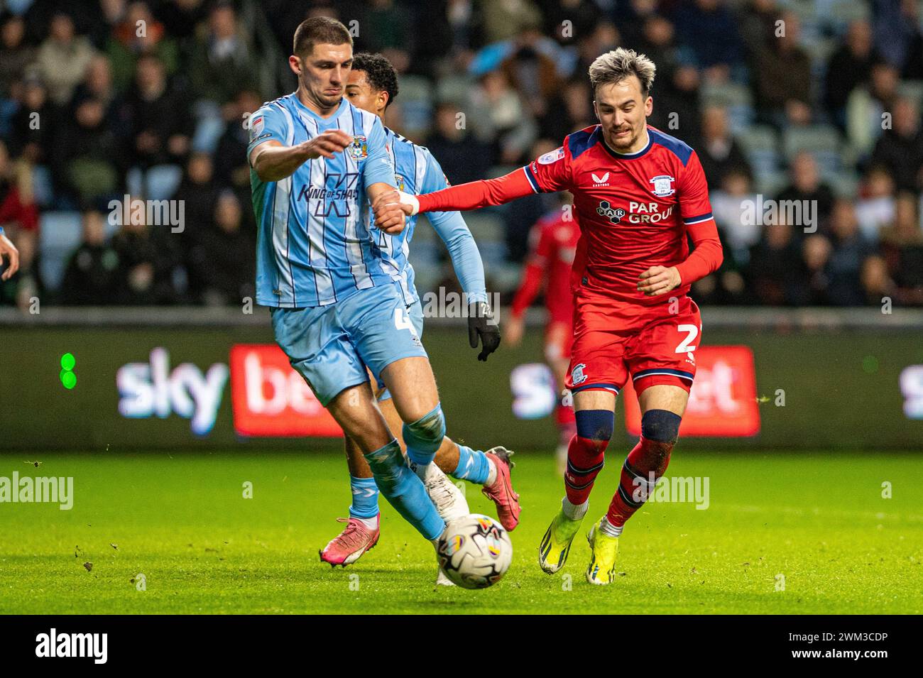 23rd February 2024; Coventry Building Society Arena, Coventry, England ...