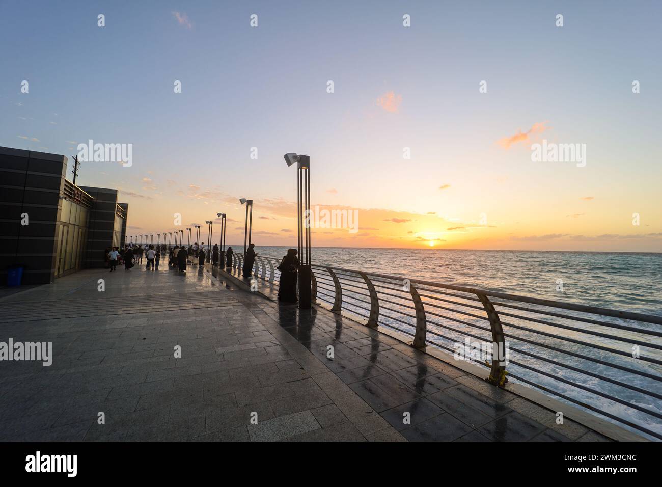Jeddah , Saudi Arabia Dec 23 2022 - Jeddah Art Promenade - City Beach ...