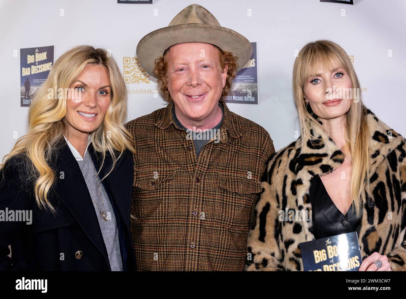 Los Angeles, USA. 22nd Feb, 2024. Stylist Helena McGregor, Author Scott ...