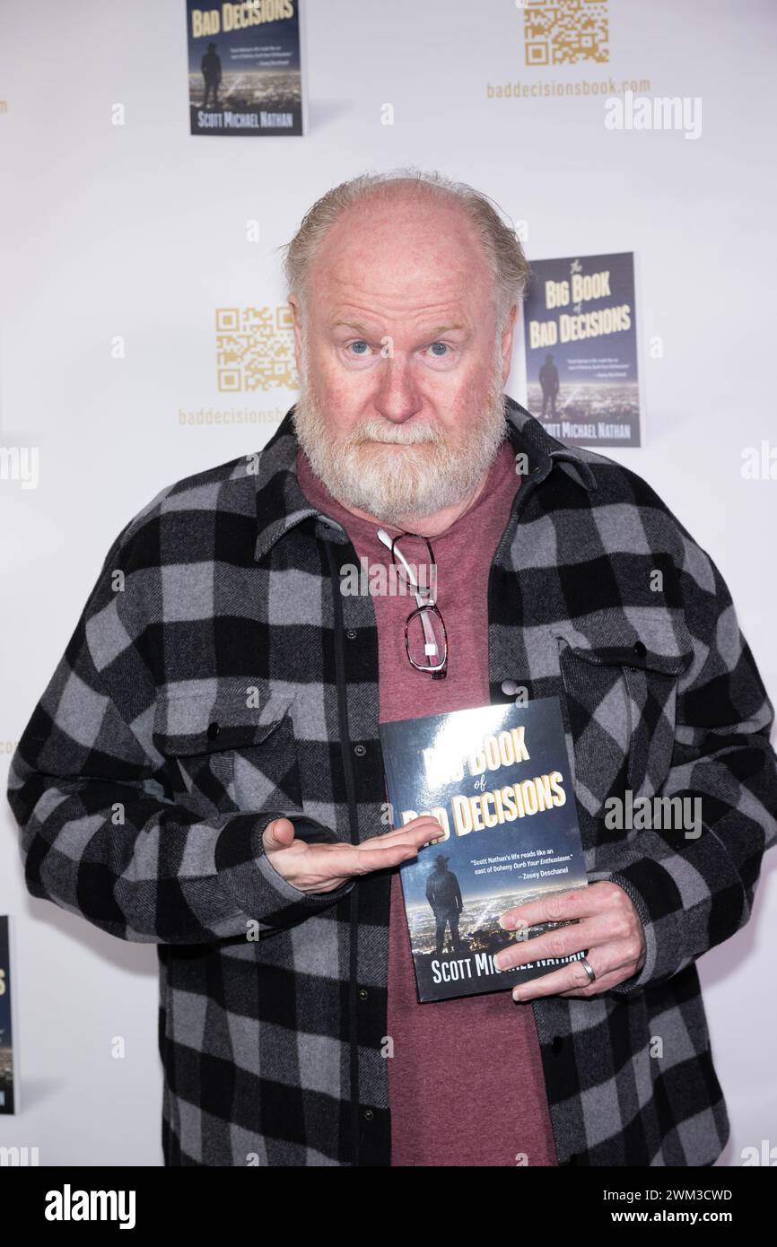 Vice President of SAG-AFTRA David Jolliffe attends Book Soup Presents Scott Michael Nathan's ...