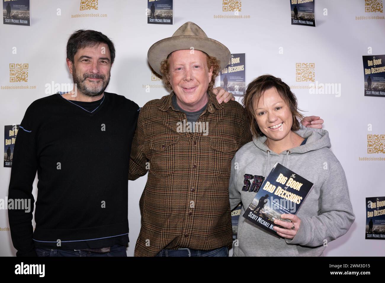 Los Angeles, USA. 22nd Feb, 2024. Producer Stephen Israel, Author Scott ...