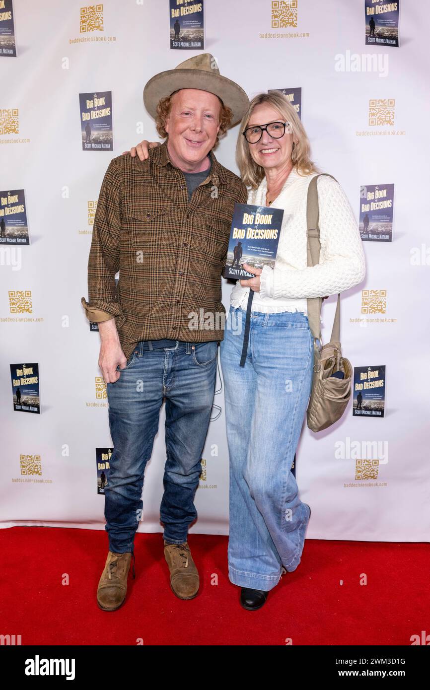 Author Scott Michael Nathan, Wellness Director Andrea Emmerich attend ...