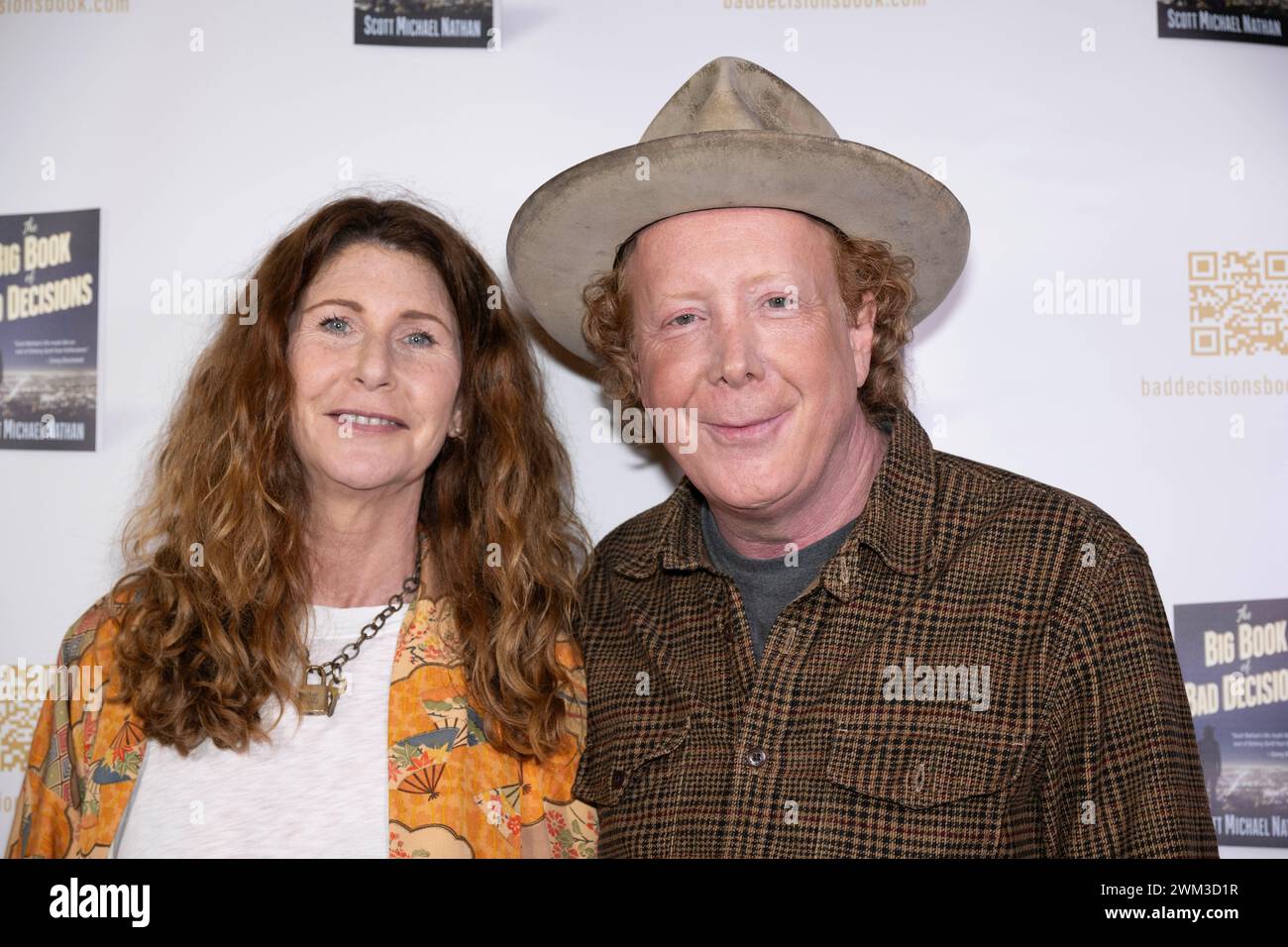 Promoter Pam Pearlman, Author Scott Michael Nathan attend Book Soup ...