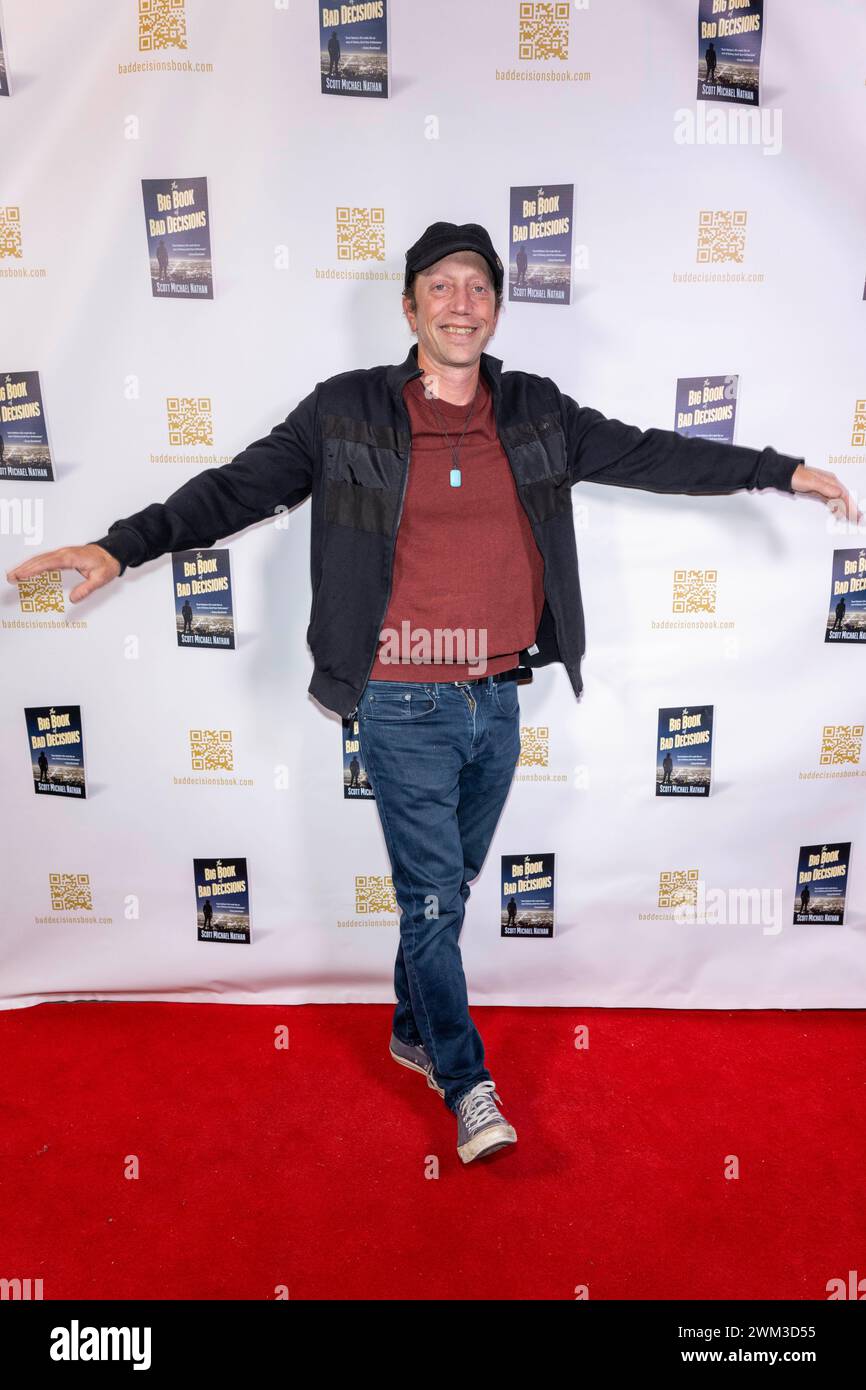 Los Angeles, USA. 22nd Feb, 2024. Comedian Marc Gordon attends Book ...