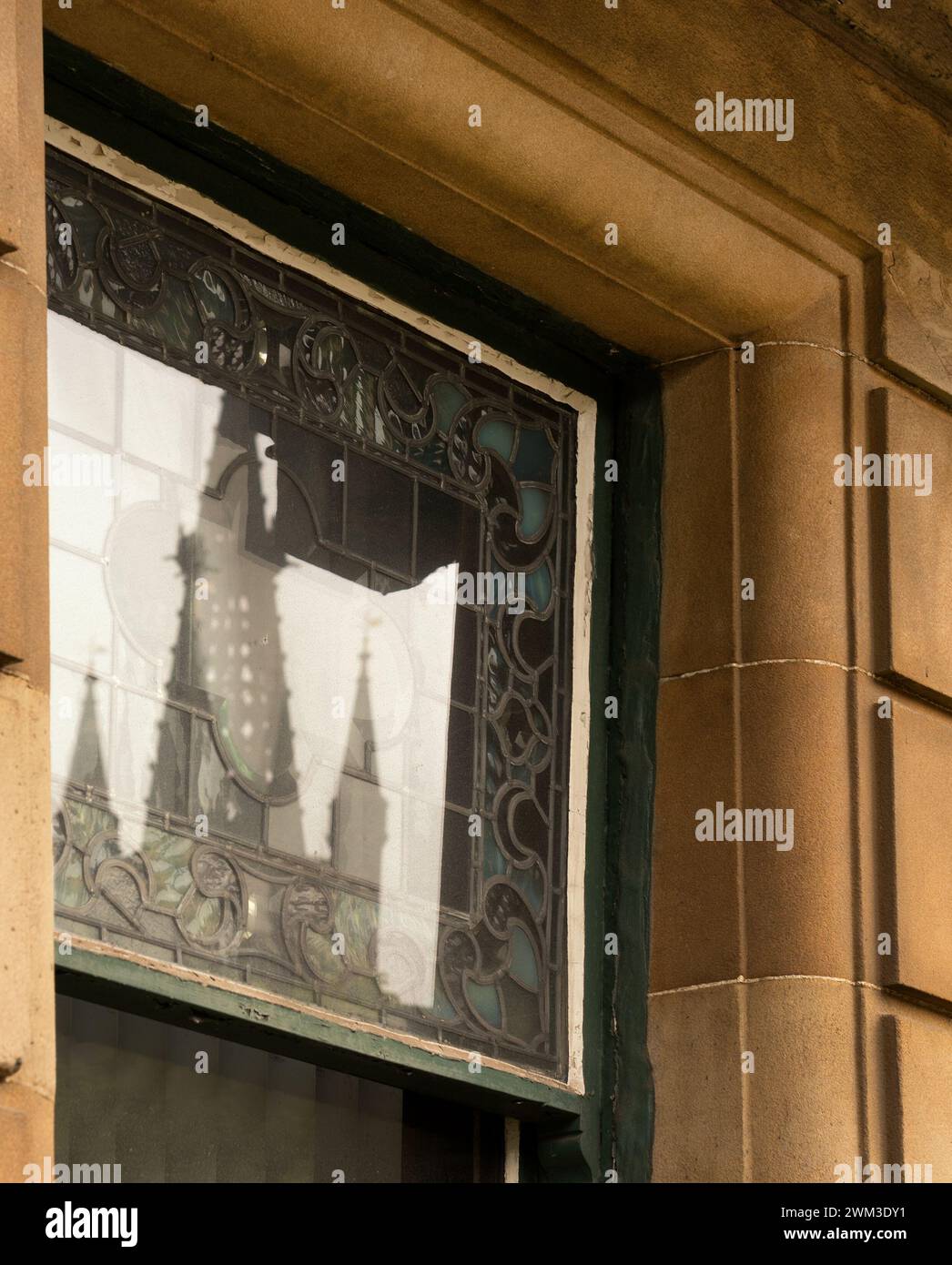 Mackintosh windows and architectural details of the University of ...