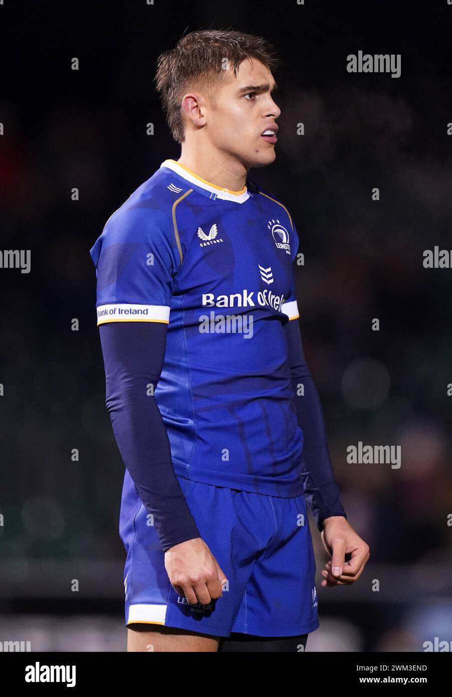 Leinster’s Aitzol King during the friendly match at the StoneX Stadium ...