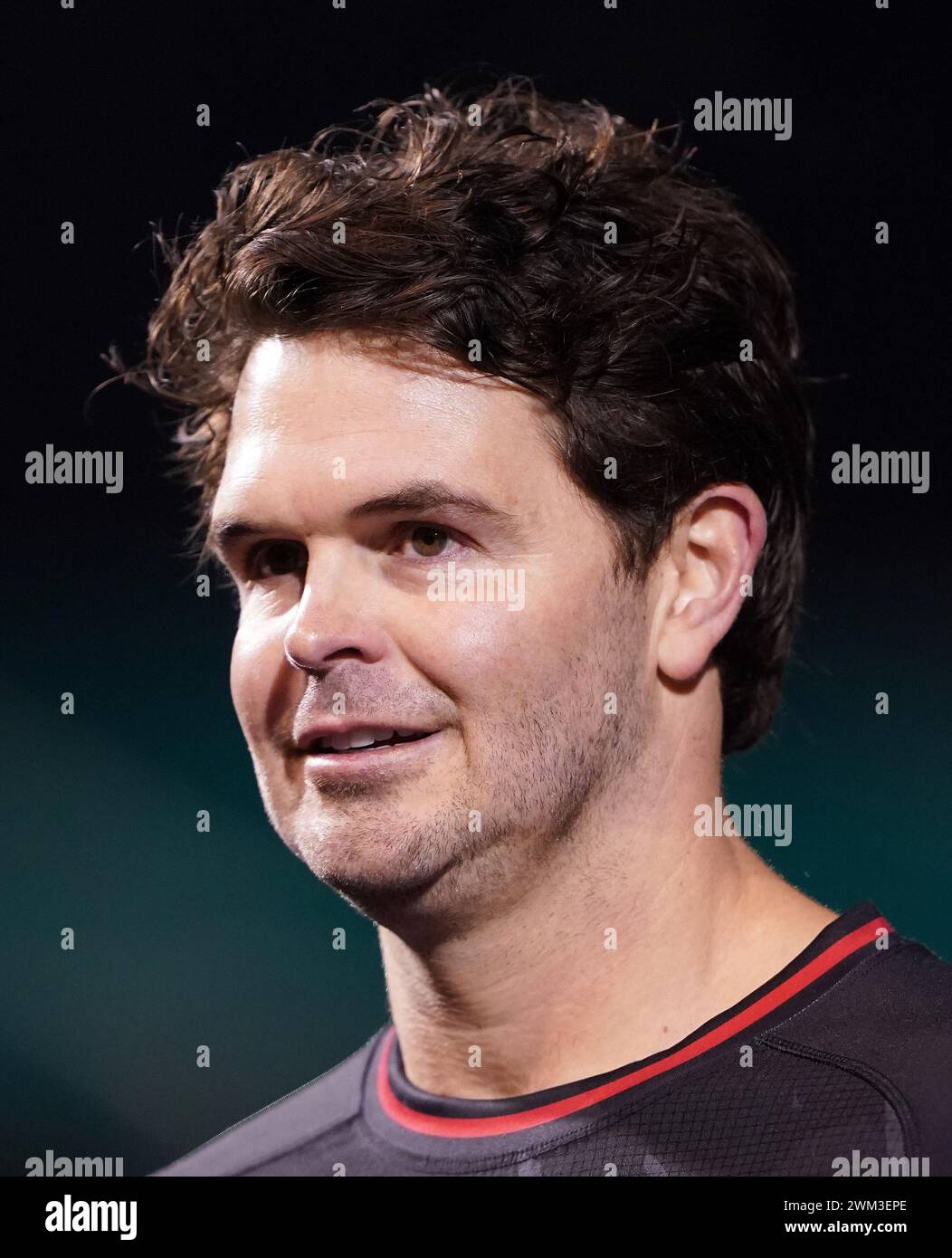 Saracens' Tim Swiel during the friendly match at the StoneX Stadium ...