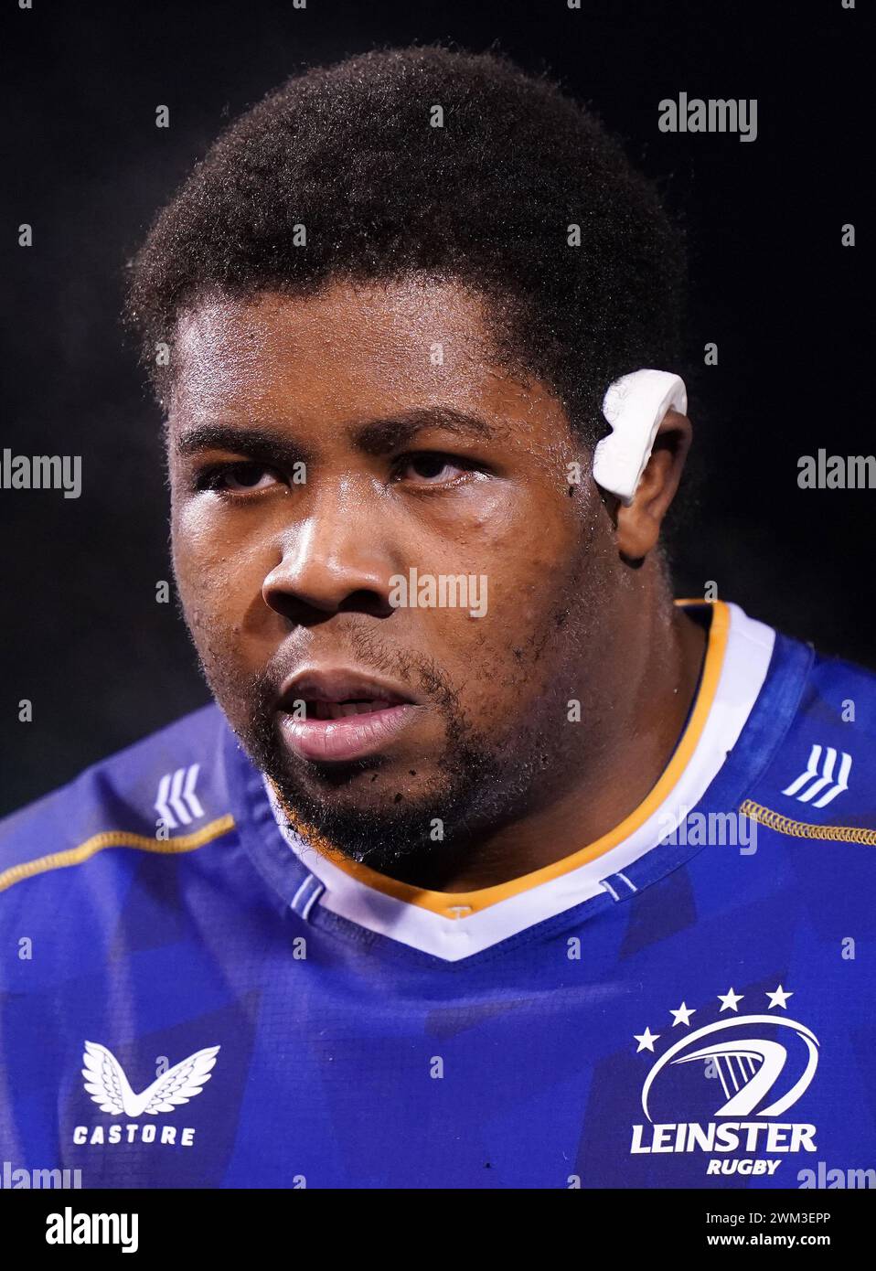 Leinster’s Thomas Clarkson during the friendly match at the StoneX ...