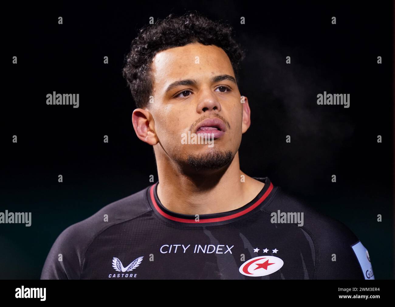 Saracens’ Brandon Jackson during the friendly match at the StoneX ...