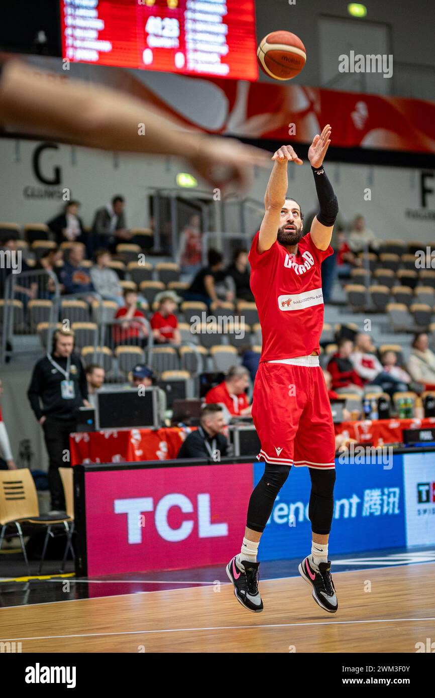 Denmark was host to a national game. Between Denmark and Gorgia, in ...