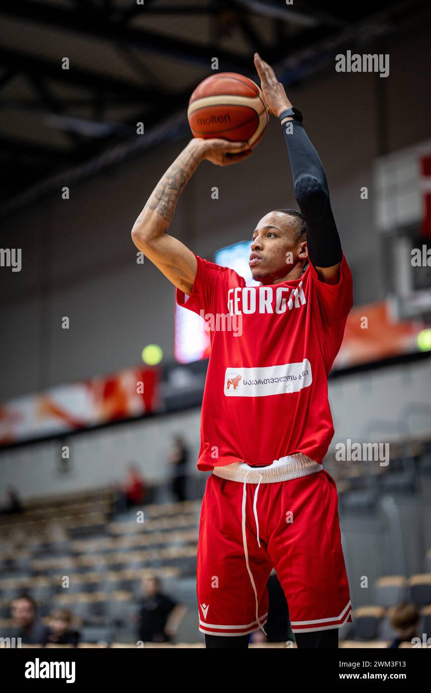 Denmark was host to a national game. Between Denmark and Gorgia, in ...