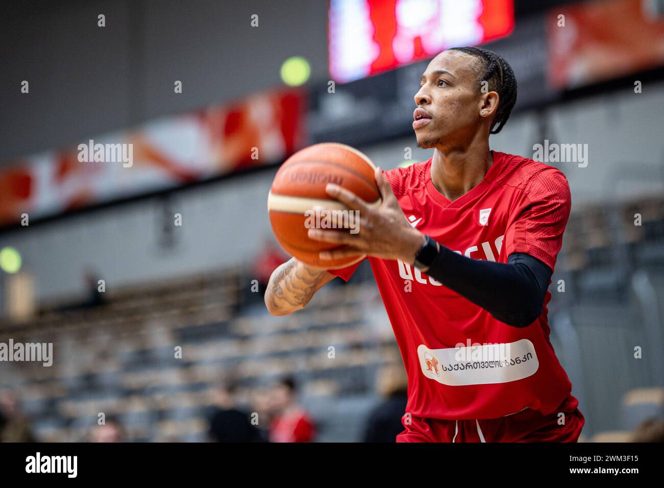 Denmark was host to a national game. Between Denmark and Gorgia, in ...