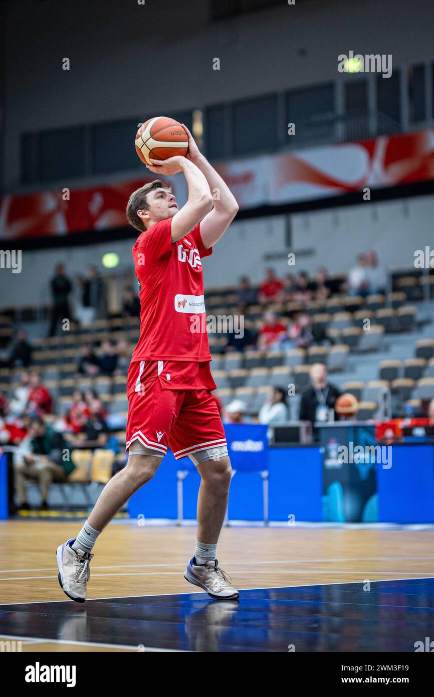 Denmark was host to a national game. Between Denmark and Gorgia, in ...