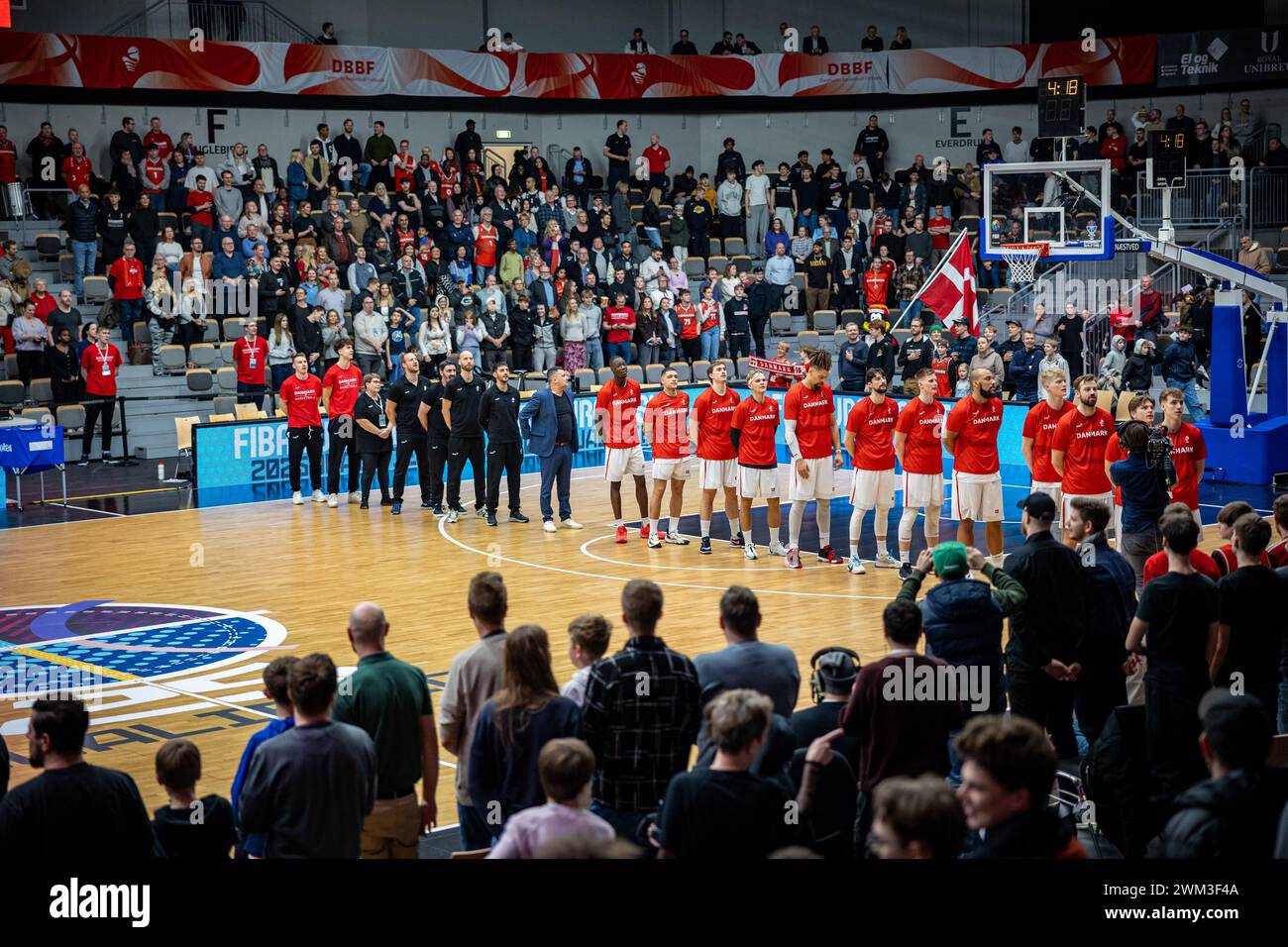 Denmark was host to a national game. Between Denmark and Gorgia, in ...