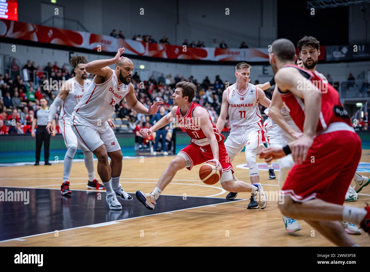 Denmark was host to a national game. Between Denmark and Gorgia, in ...