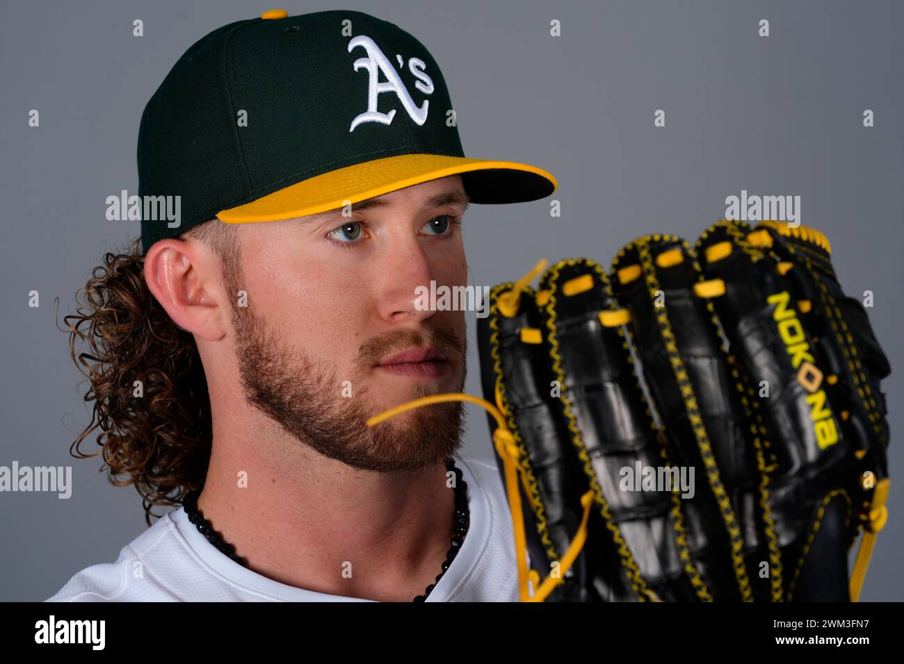 This is a 2024 photo of Joey Estes of the Oakland Athletics baseball ...