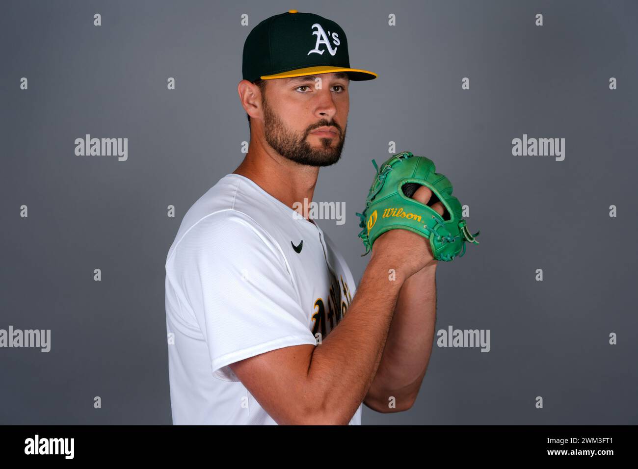 This is a 2024 photo of Kyle Muller of the Oakland Athletics baseball ...