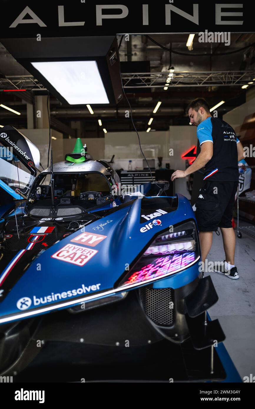 Alpine Endurance Team, Alpine A424 #35, ambiance during the Prologue of ...