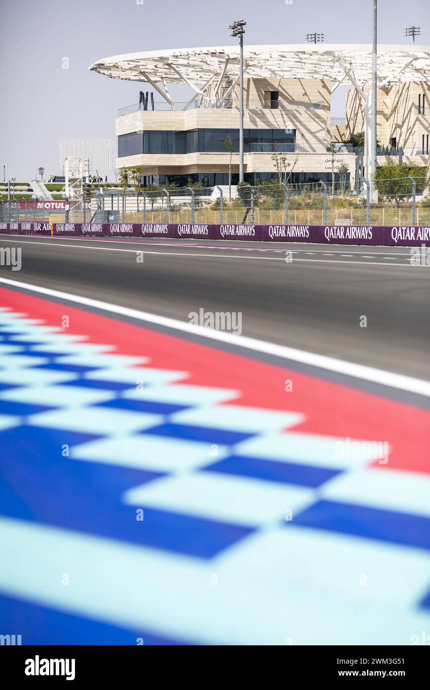 track, piste, illustration during the Prologue of the 2024 FIA World ...