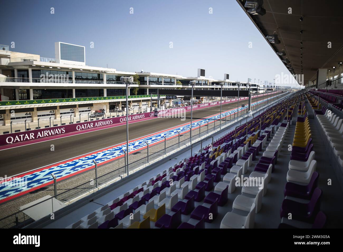 track, piste, illustration during the Prologue of the 2024 FIA World ...