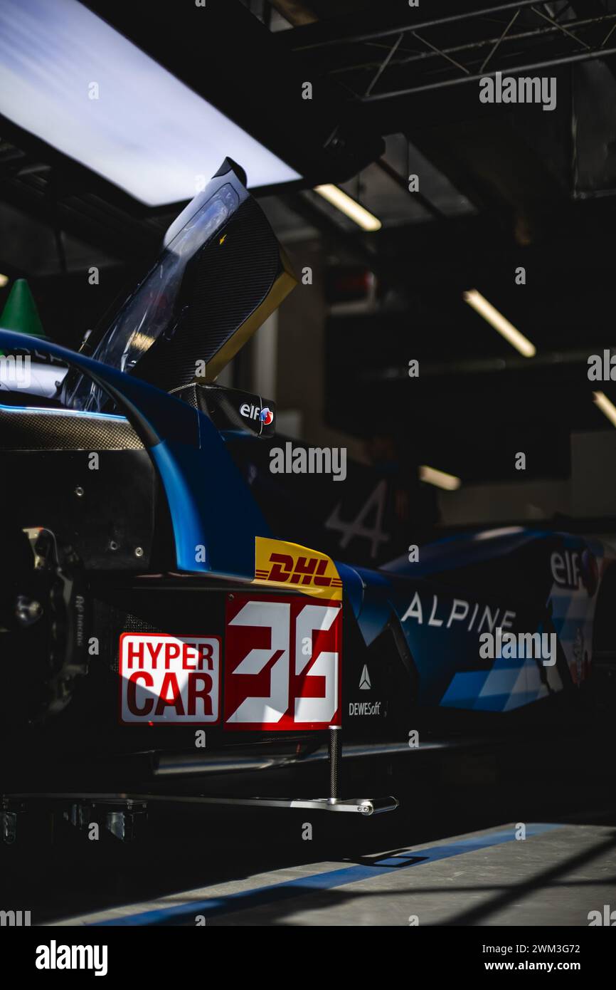 Alpine Endurance Team, Alpine A424 #35, ambiance during the Prologue of the 2024 FIA World ...