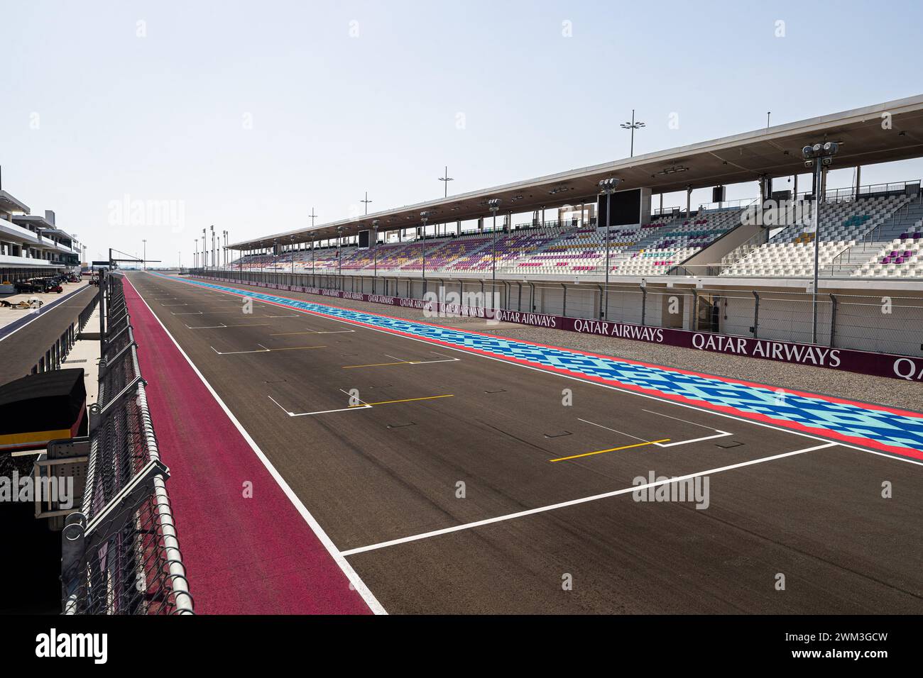 Track, Qatar Airways during the Prologue of the 2024 FIA World ...