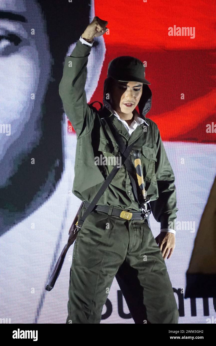 The theatrical performance to commemorates the struggle of PETA troops ...