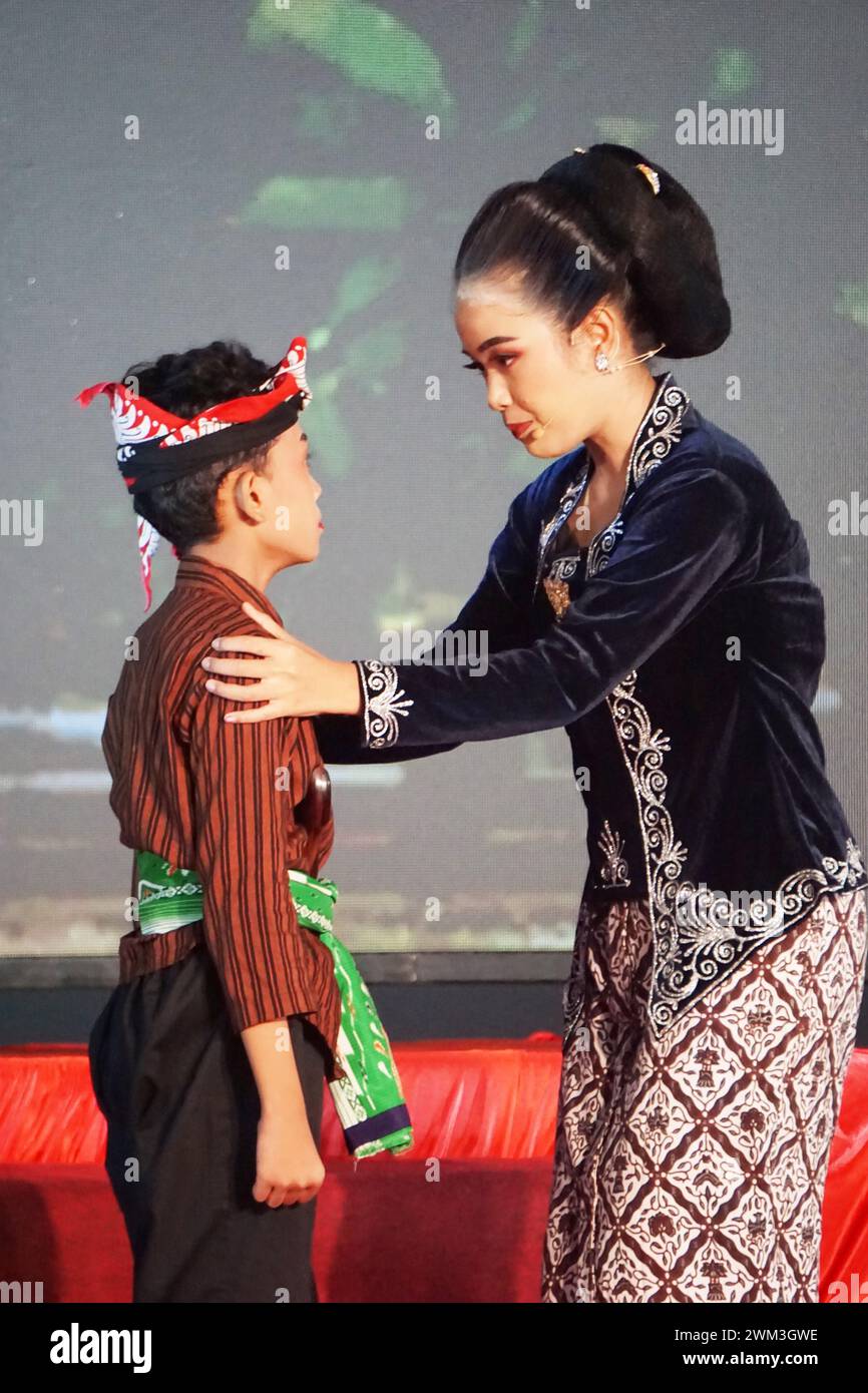 The theatrical performance to commemorates the struggle of PETA troops ...