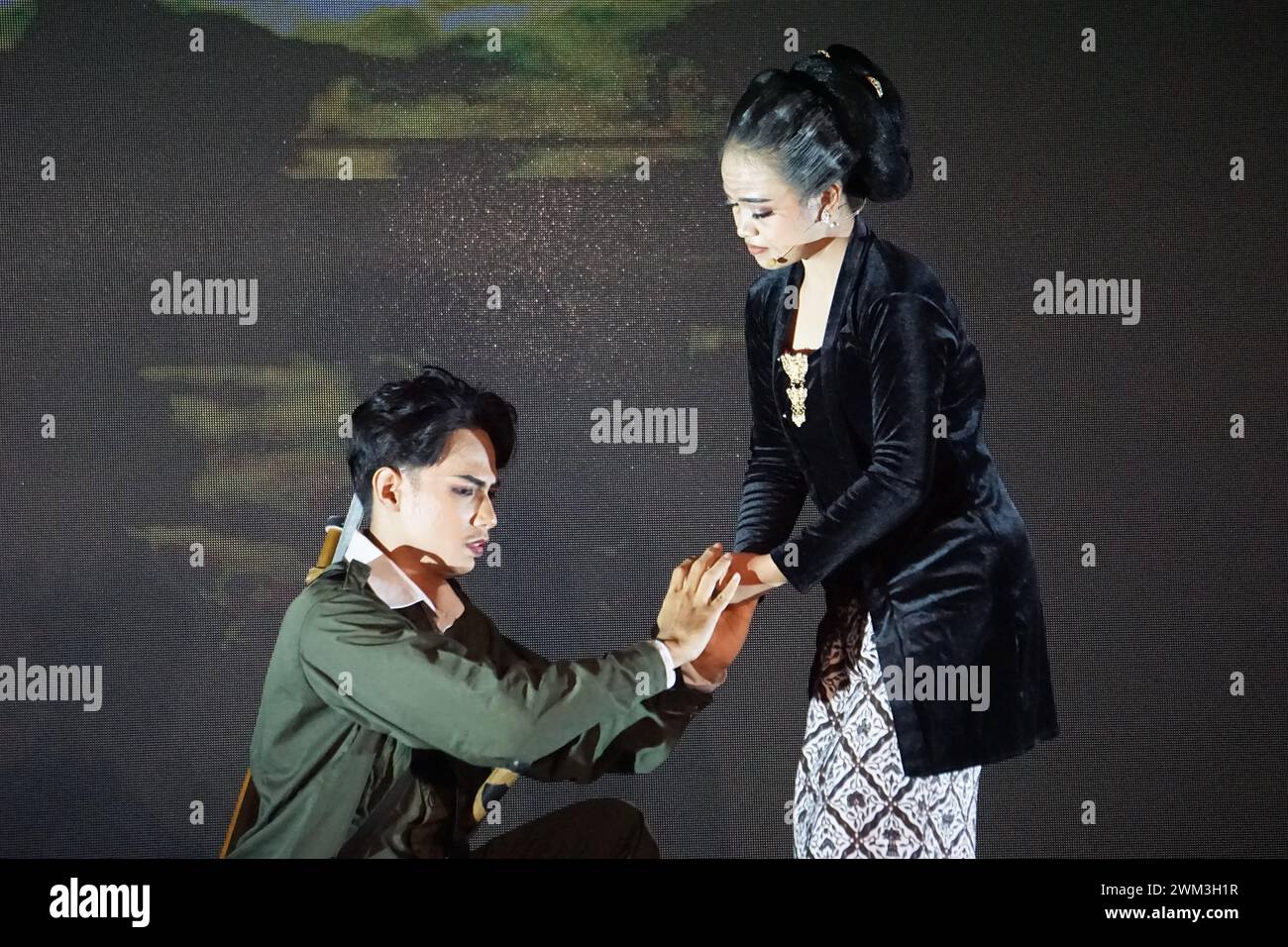 The theatrical performance to commemorates the struggle of PETA troops ...