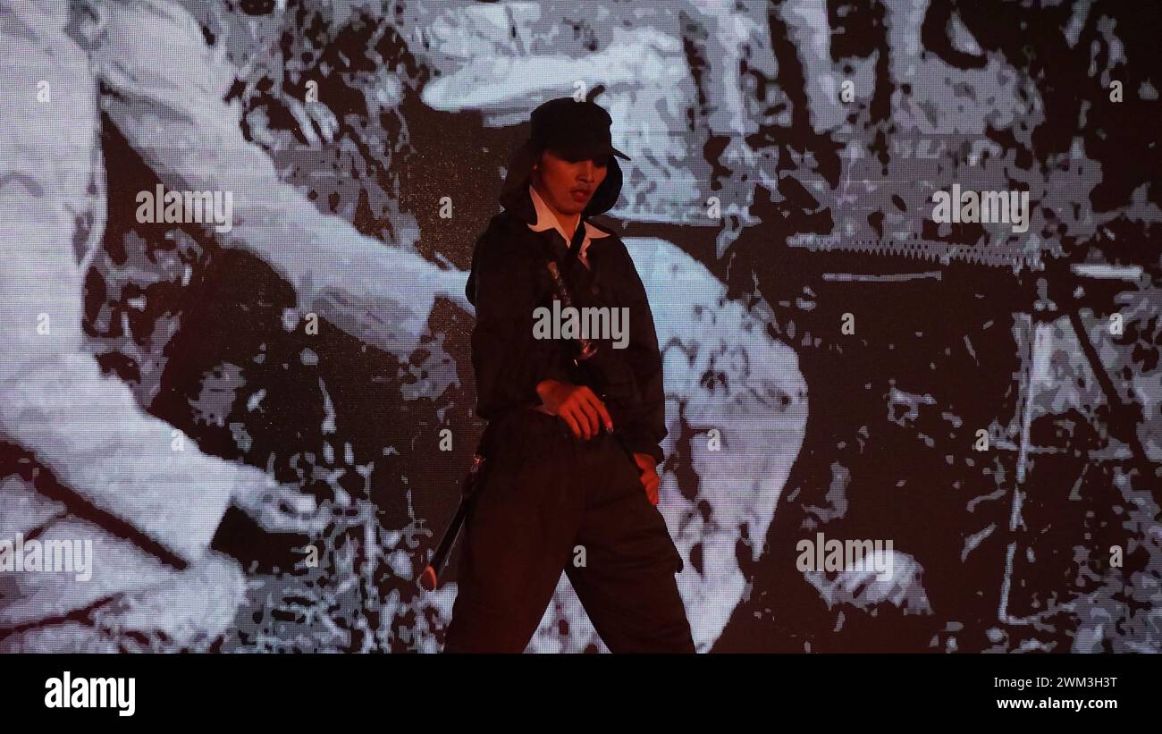 The theatrical performance to commemorates the struggle of PETA troops ...