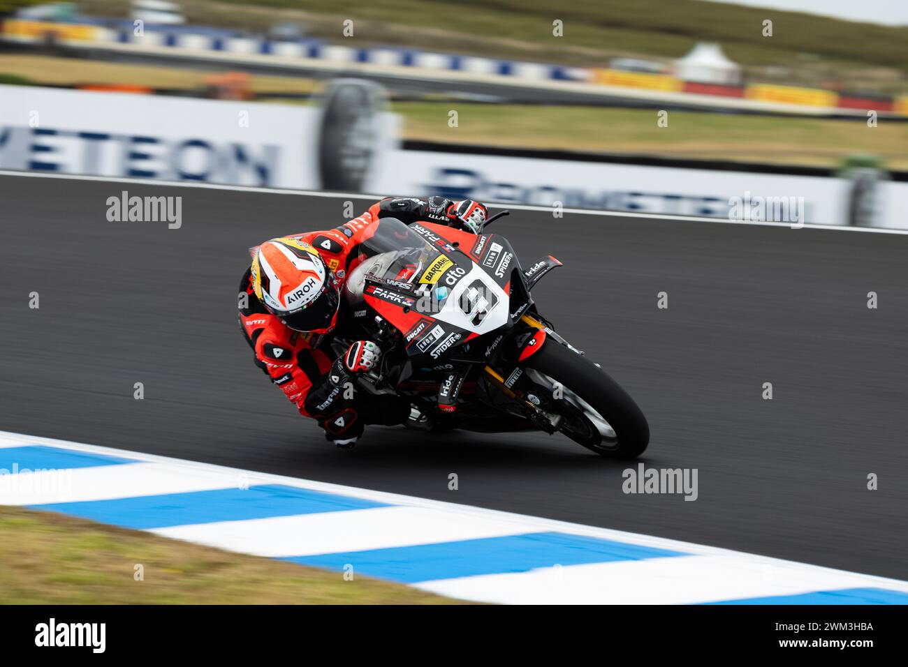 Phillip Island, Australia, 23 February, 2024. Danilo Petrucci of Italy ...