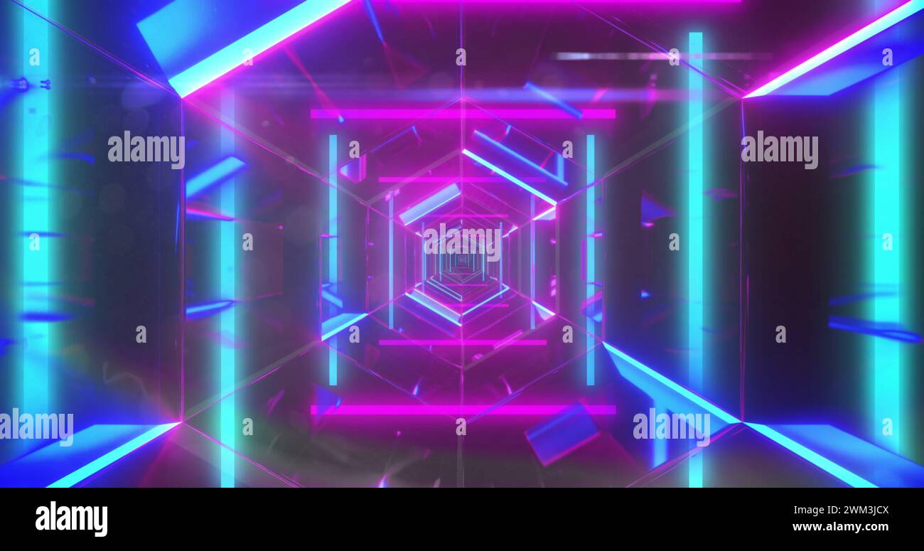 Vibrant display of dynamic shapes hi-res stock photography and images ...