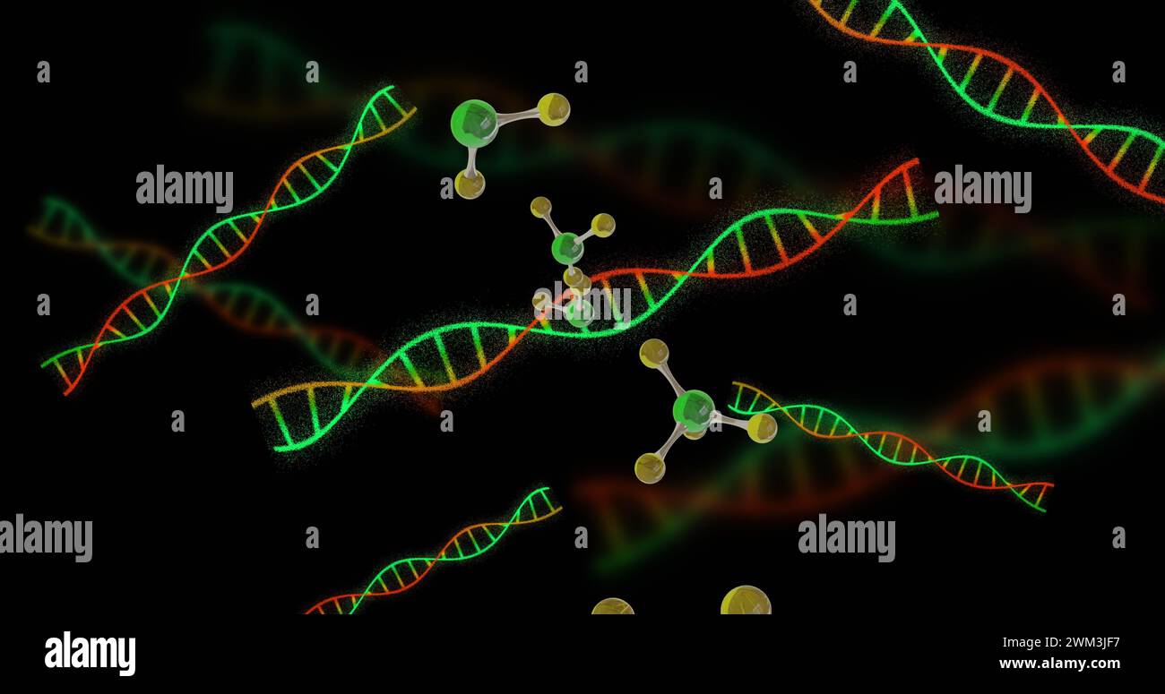 Microscopic view dna hi-res stock photography and images - Alamy