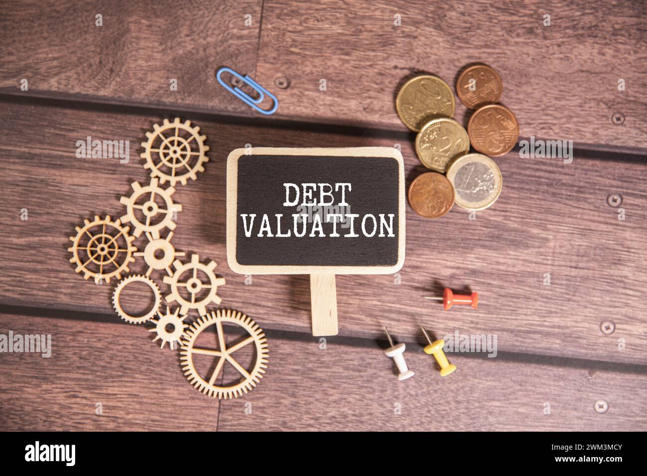 Word writing text Debt Valuation. Business concept for process of ...