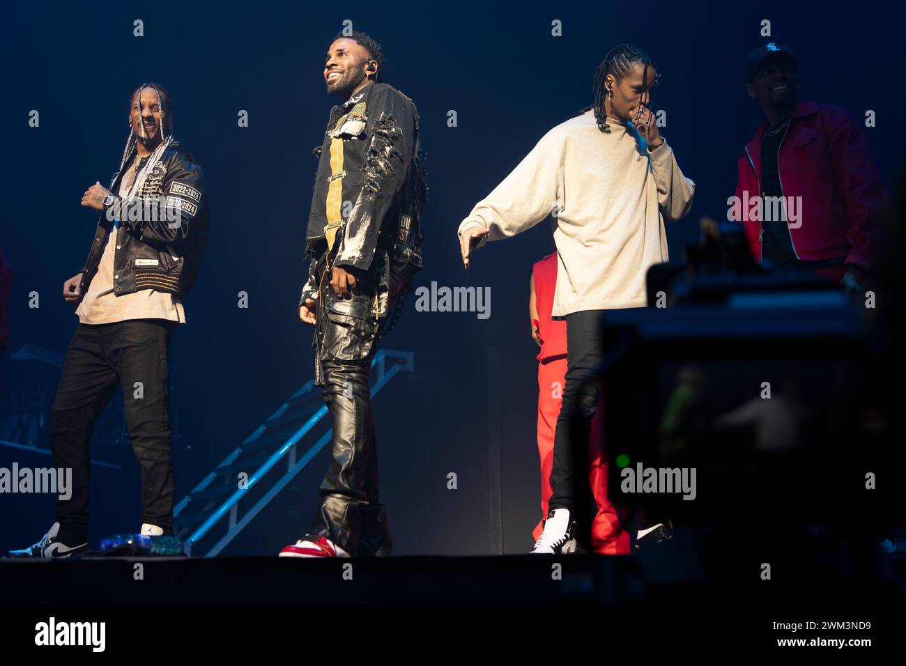 Oslo, Norway 23 February 2024 Jason Derulo music artist, dancer takes ...