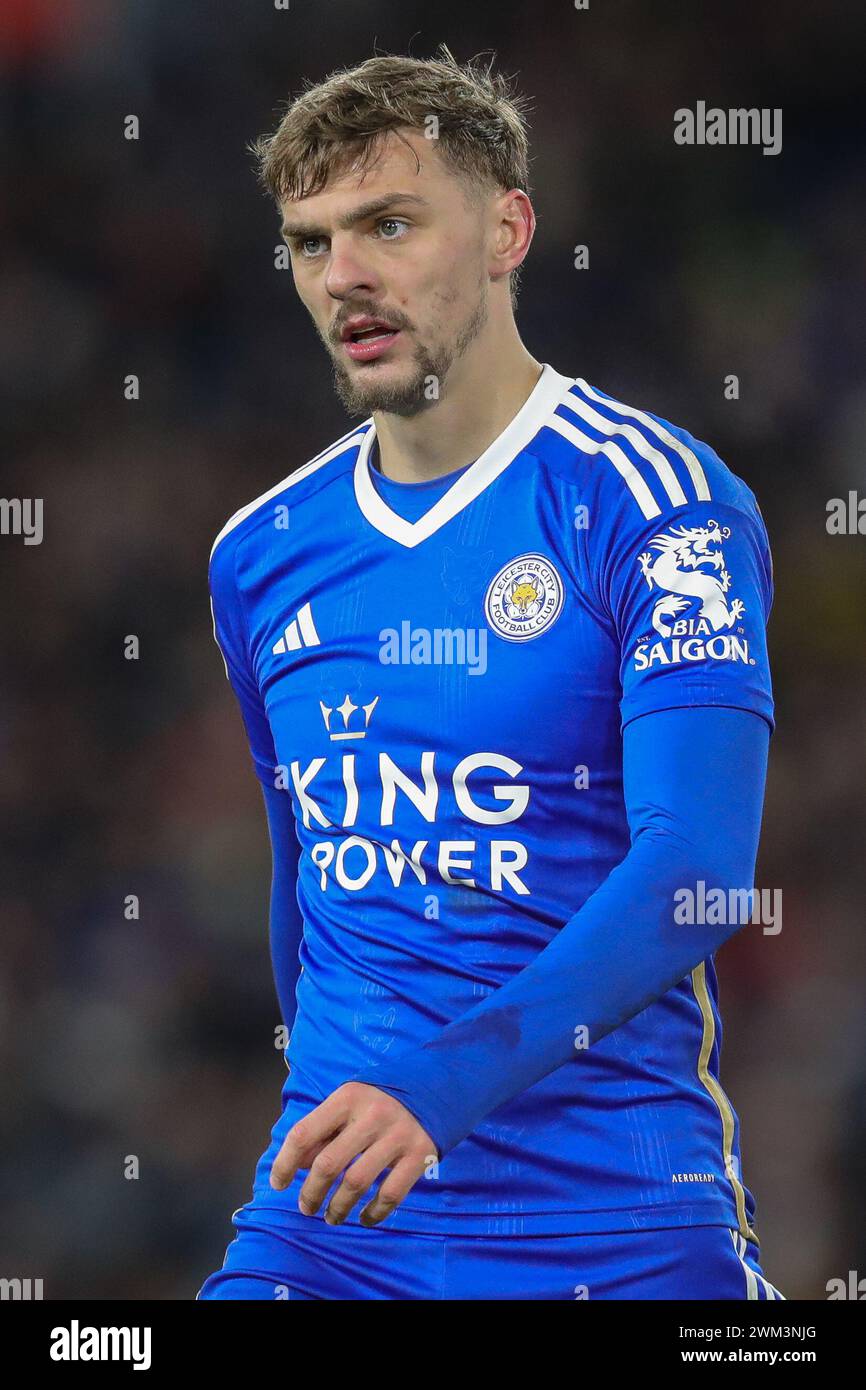 Kiernan Dewsbury-Hall of Leicester City during the Sky Bet Championship ...