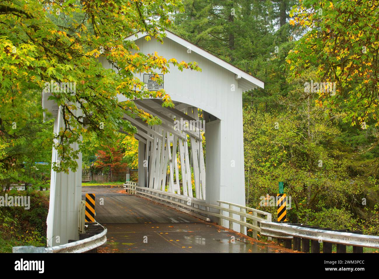 Short Covered Bridge, Over the River and Through the Woods Scenic Byway ...