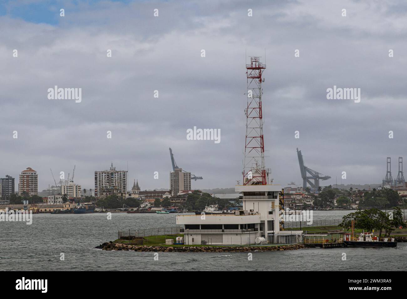 Limon Bay, Colon, Panama - July 24, 2023: Panama Canal Port Captain ...