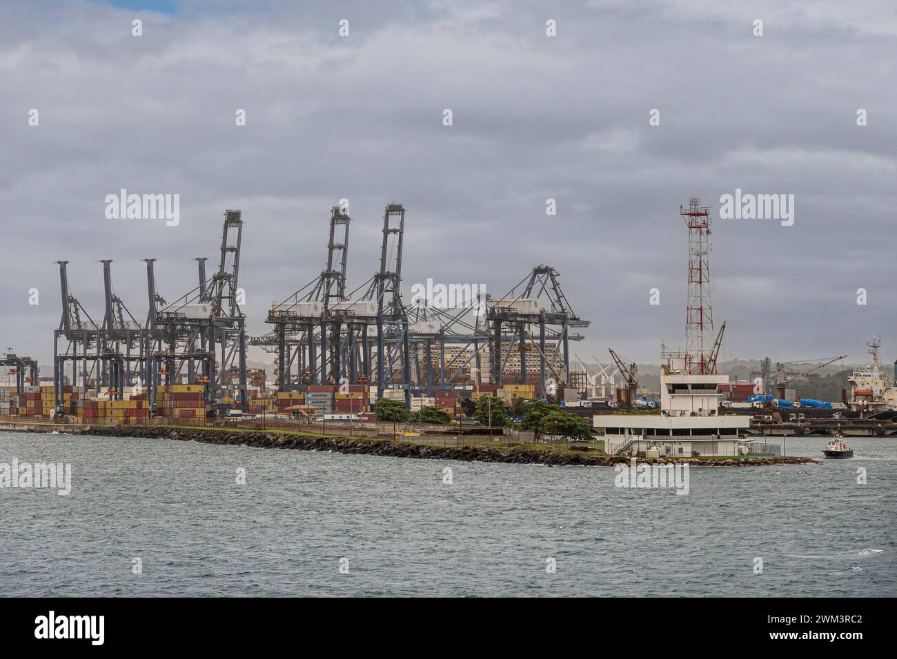 Limon Bay, Colon, Panama - July 24, 2023: Panama Canal Port Captain ...