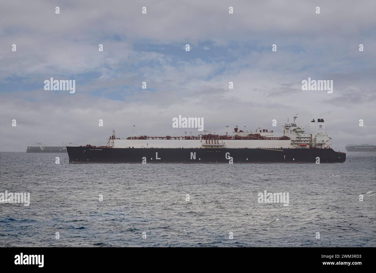 Limon Bay, Colon, Panama - July 24, 2023: Flex Ranger LNG tanker ...