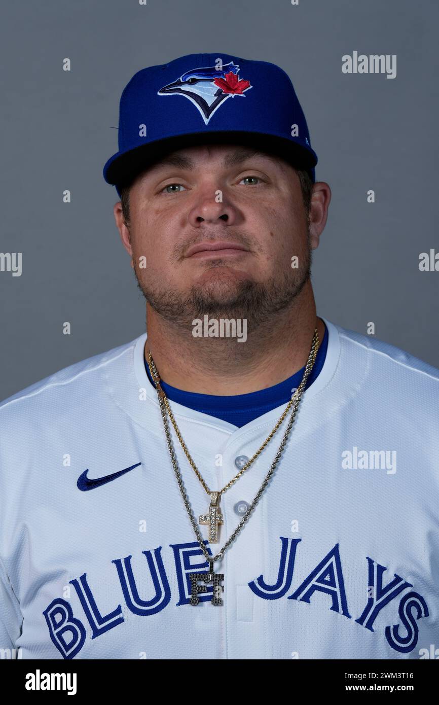 This is a 2024 photo of Daniel Vogelbach of the Toronto Blue Jays ...
